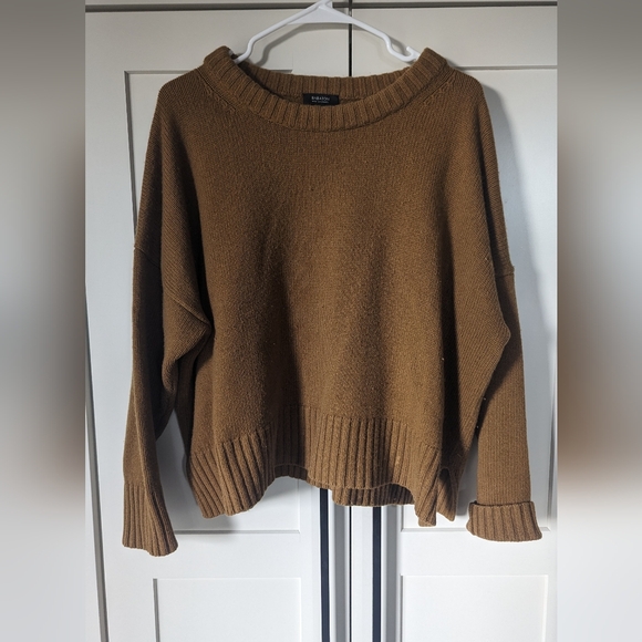 Babaton | Sweaters | Babaton Boxy Oversized Cashmere Wool Sweater L ...